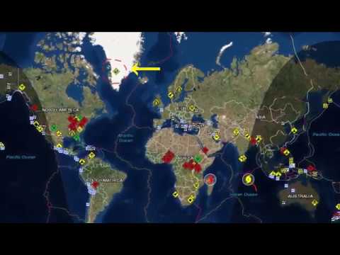 world disaster alert map ** warning about climate change ** - YouTube