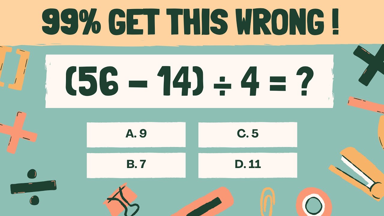 Can you pass this 5th Grade Math Quiz for kids? | 5.9.2025 - YouTube