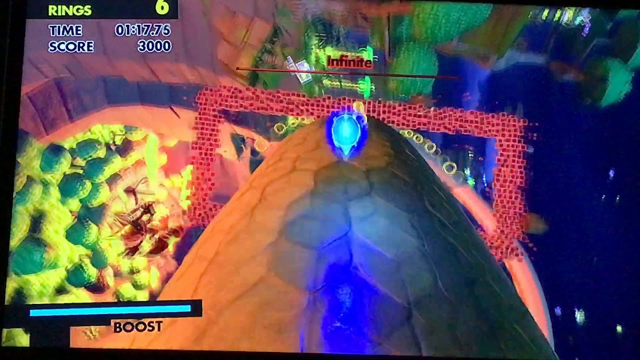 Sonic forces sonic vs I infinite boss battle - YouTube