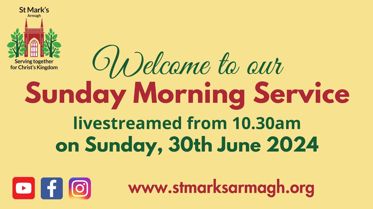 Morning Worship : Sunday 30th June 2024 - YouTube
