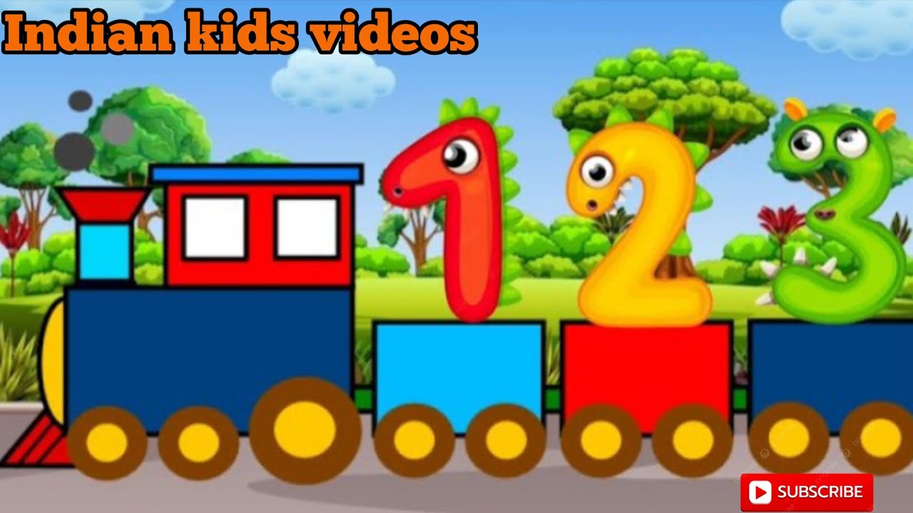Toy Train Counting 1 to 10 Learn Counting with toy train!Educational 3d ...