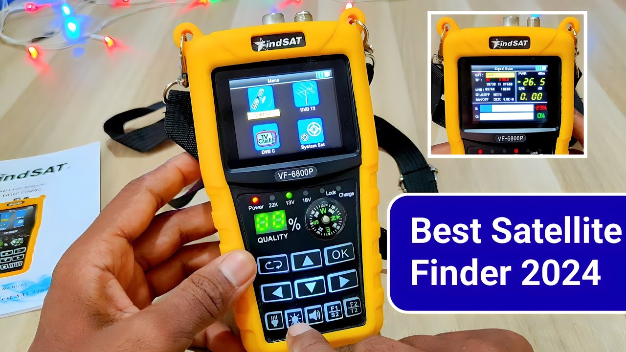 Best satellite finder in Dish Setting | Star find Sat metre unboxing ...