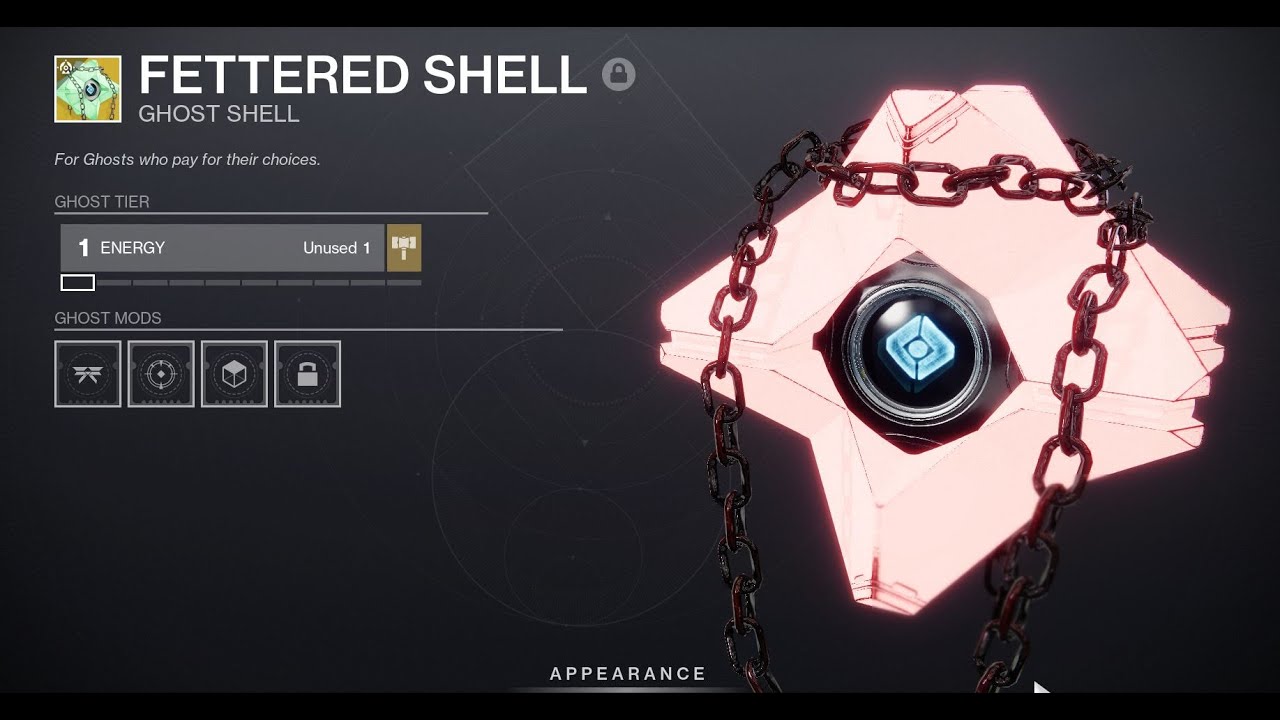 YOU NEED TO GET THIS RARE BLINKING GHOST SHELL RIGHT NOW ! ( Fettered ...