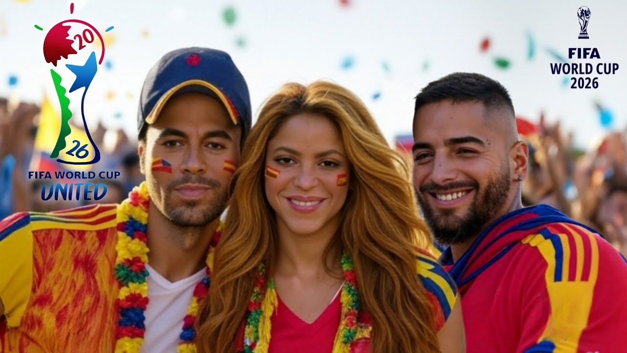 Shakira, Maluma, Enrique Iglesias - Un Solo Latido | World Cup 2026 ...
