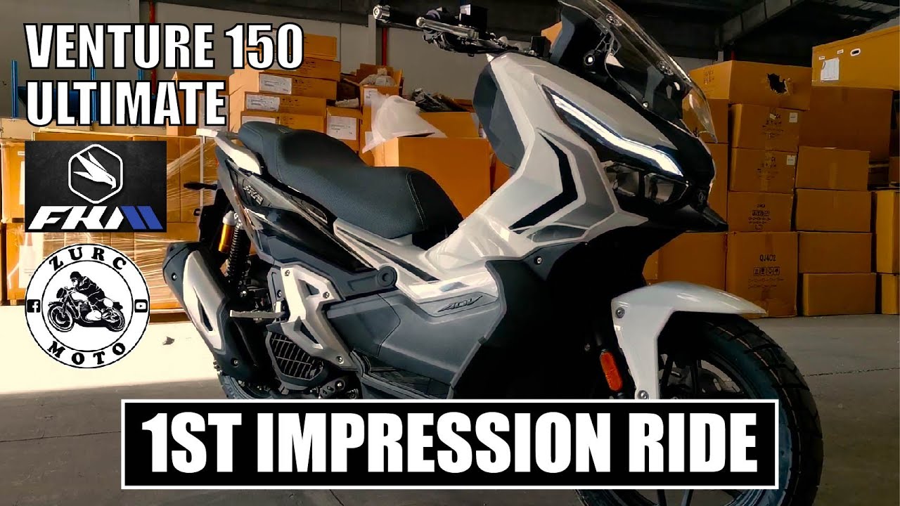 FKM Venture 150 Ultimate Hybrid | 1st Impression Ride - YouTube
