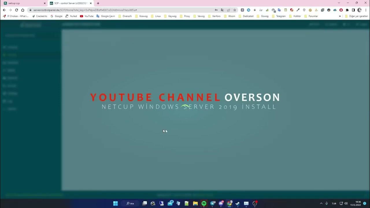 NETCUP WİNDOWS 2019 SERVER KURULUMU/İNSTALL - YouTube