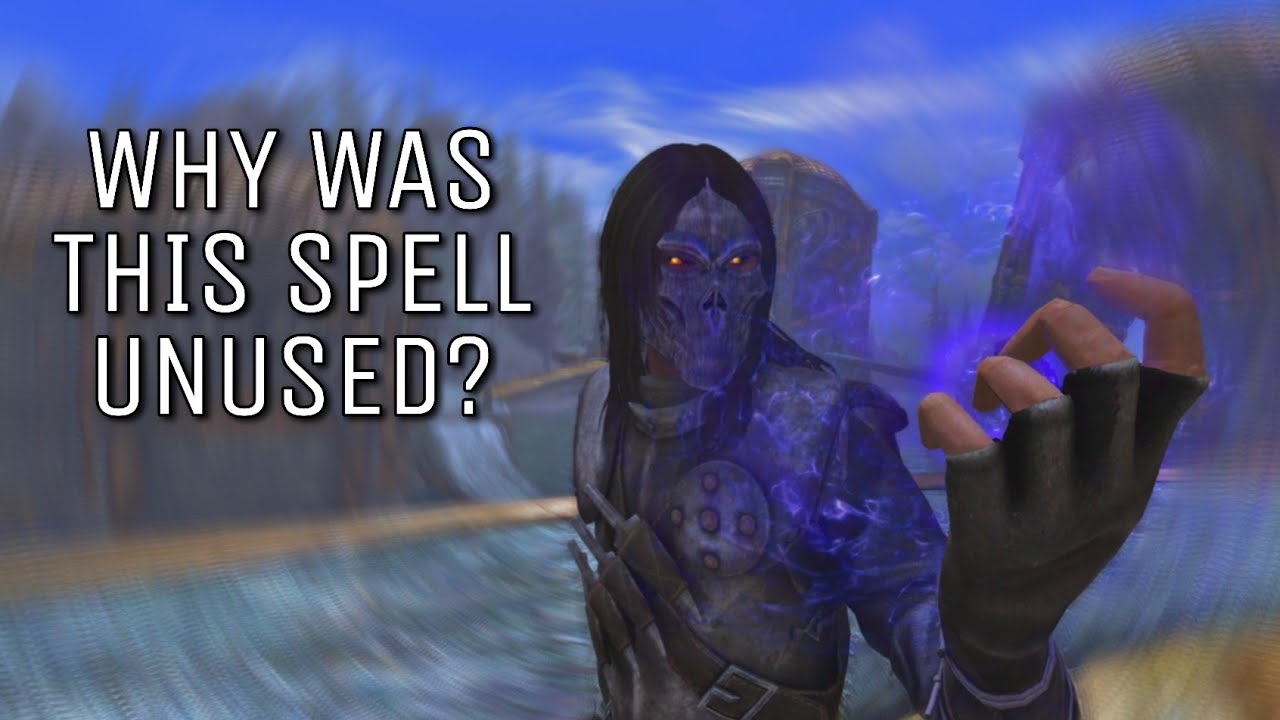 Most Badass Cut Spell in Skyrim - YouTube