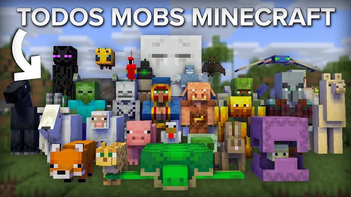 Monstruos Y Animales De Minecraft