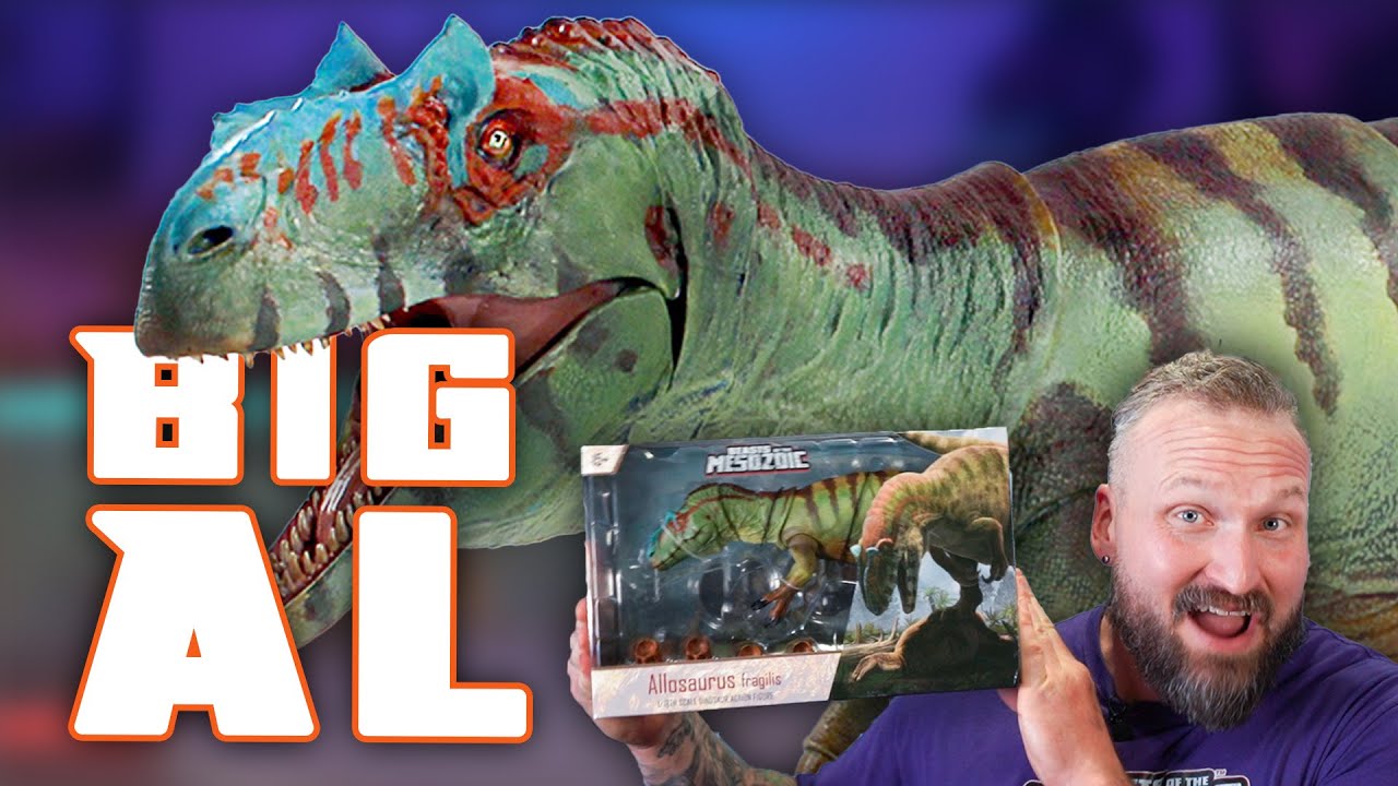Big Al! The Best Allosaurus Action Figure! Creative Beast Previews ...