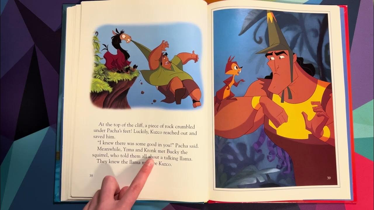Disney’s The Emperor’s New Groove Book! - YouTube