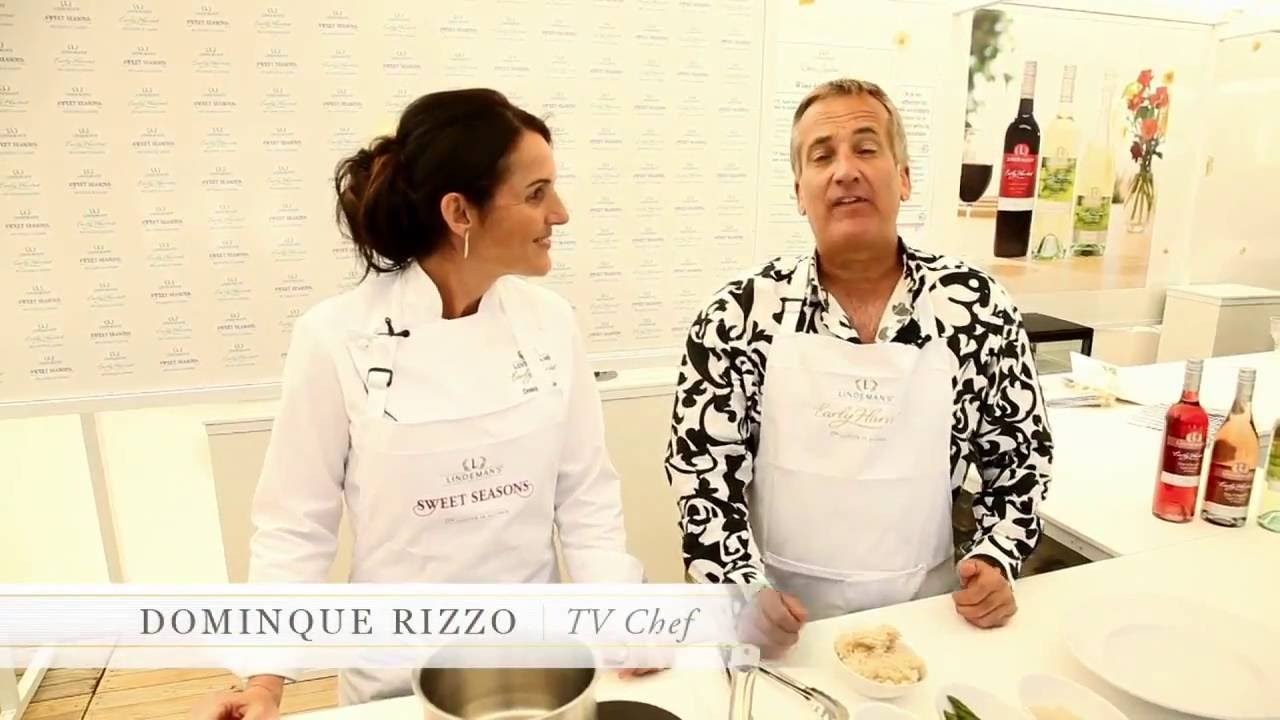 How to cook risotto with Chef Dominique Rizzo Lindeman's Open Garden ...