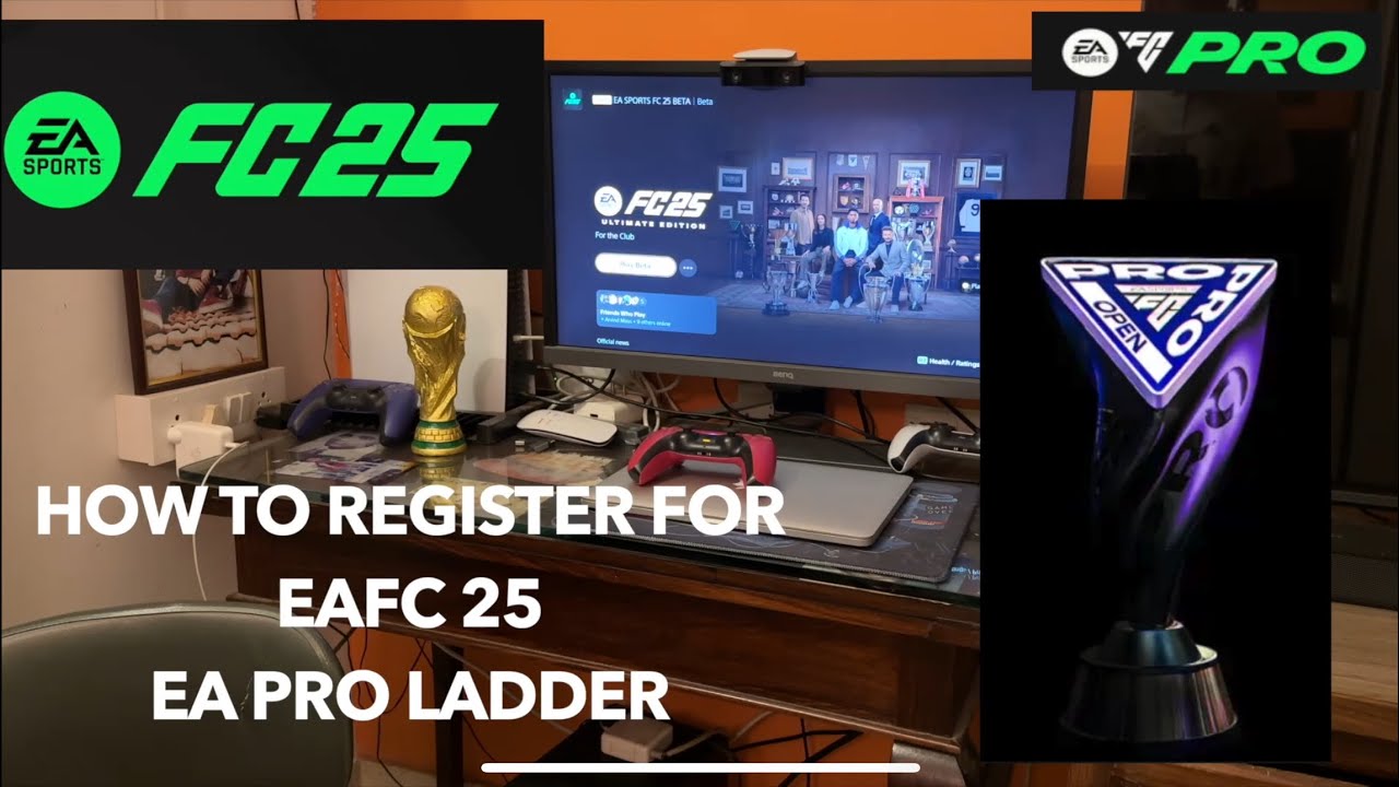 HOW TO REGISTER FOR EA FC PRO OPEN LADDER! EA FC 25 - YouTube