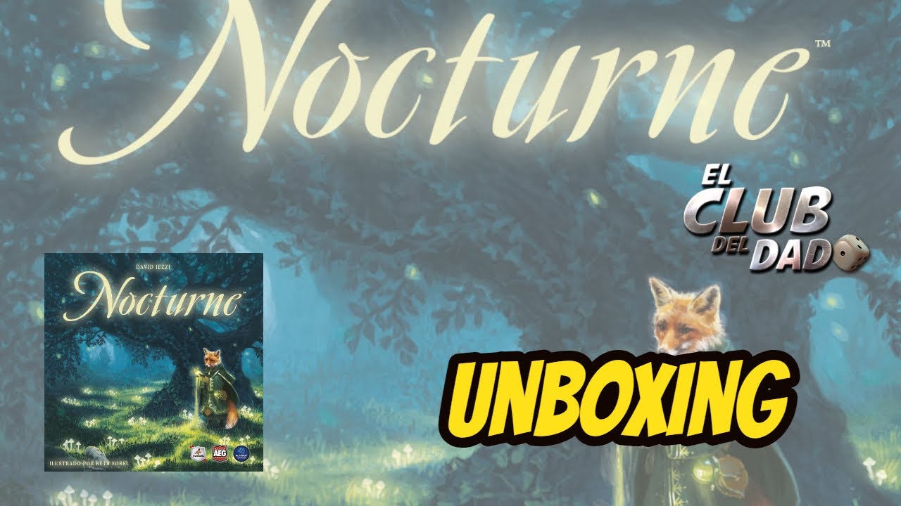 Nocturne - Unboxing - Juego de mesa - YouTube