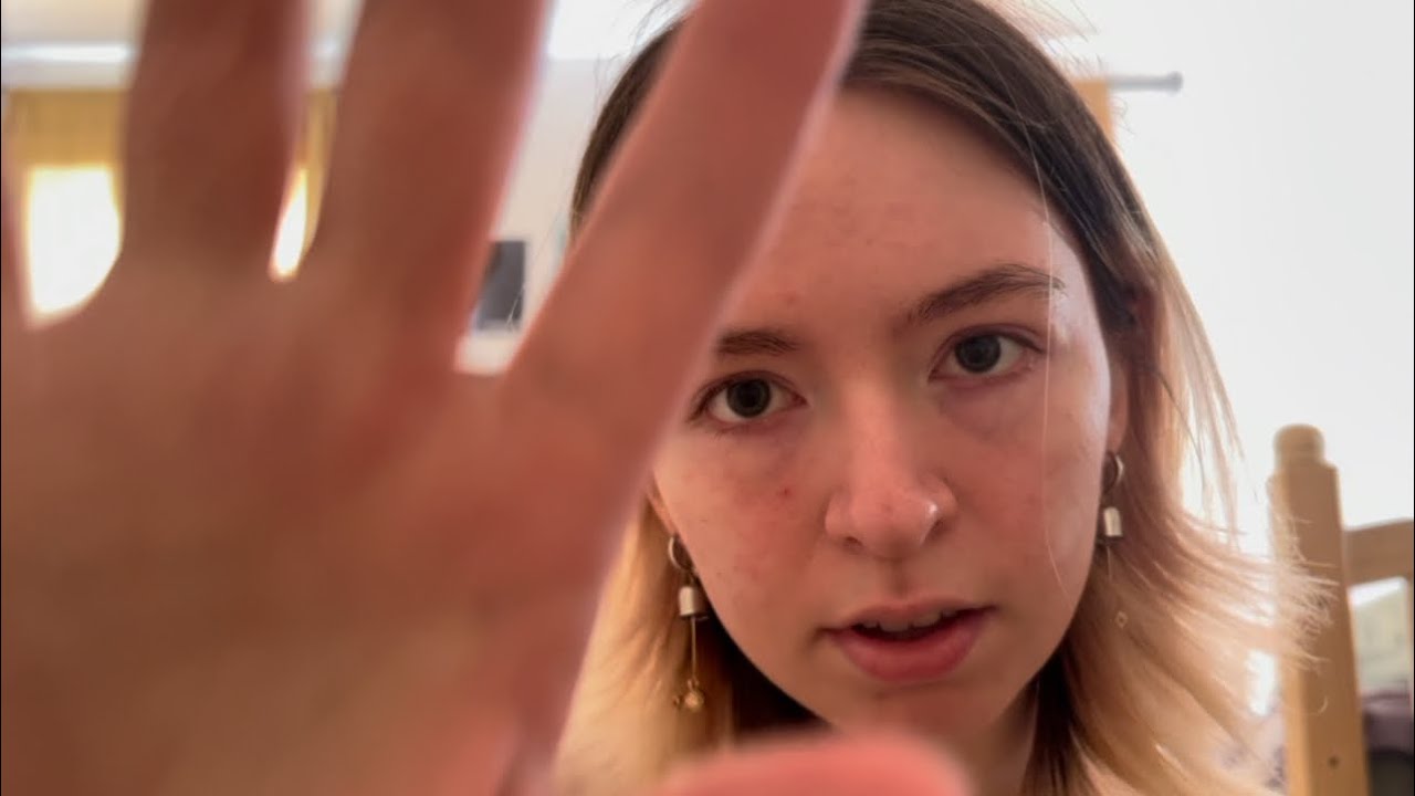 ASMR Repeating “Relax” & “You’re Okay” w/ Tingly Hand Movements! 😴 ...