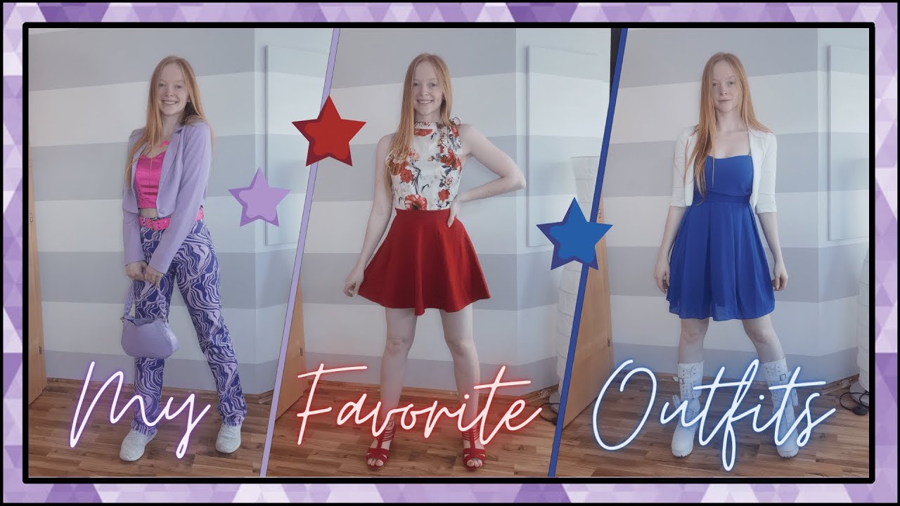 What are my FAVORITE OUTFITS you ask... | Lookbook - YouTube
