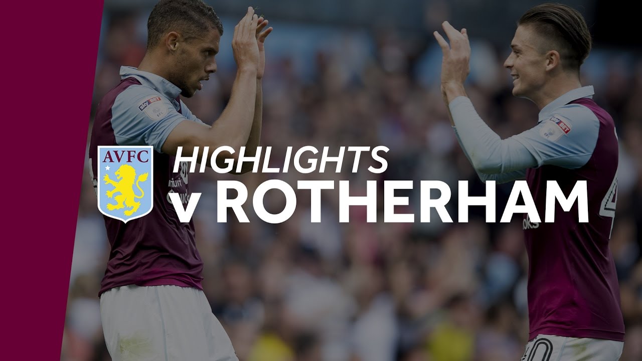 Aston Villa 3-0 Rotherham | Highlights - YouTube