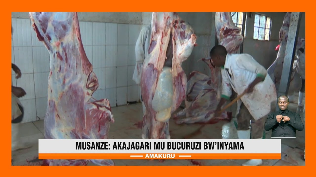 Musanze: Haravugwa akajagari mu bucuruzi bw’inyama - YouTube