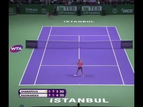 Sharapova Radwanska \
