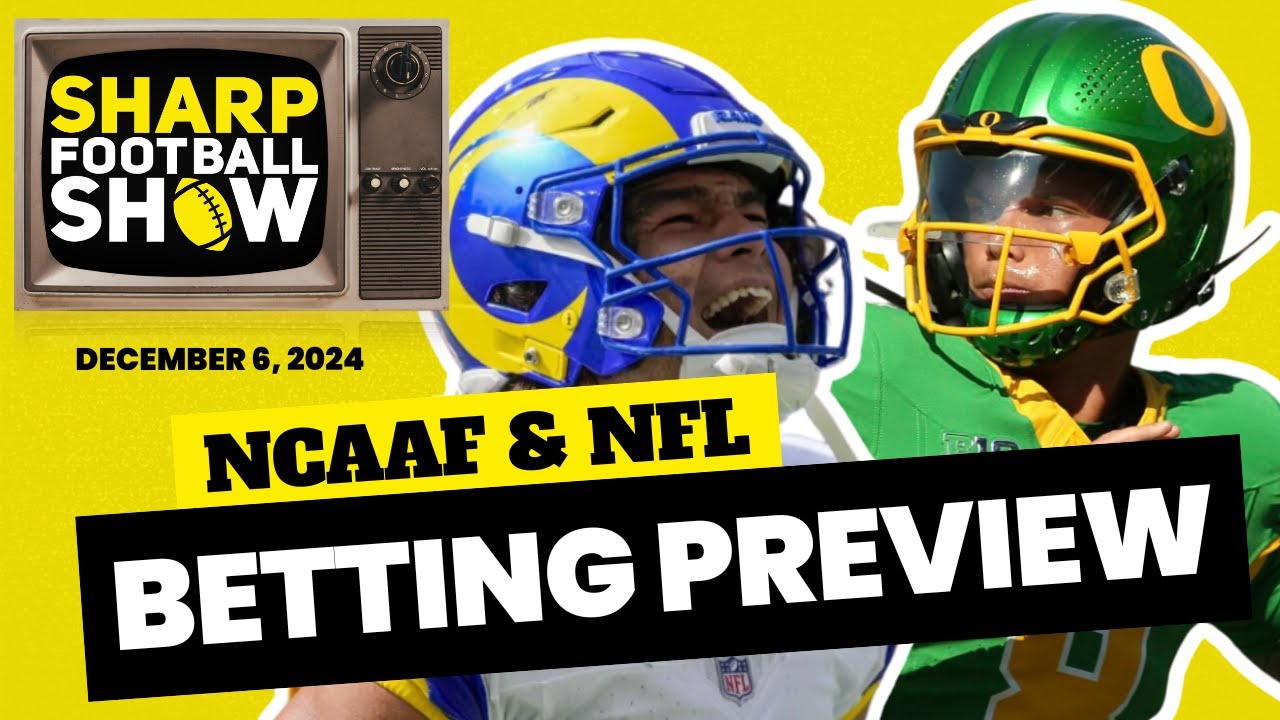 NFL Week 14 & College Football Bets | Warren Sharp | Sharp Football ...