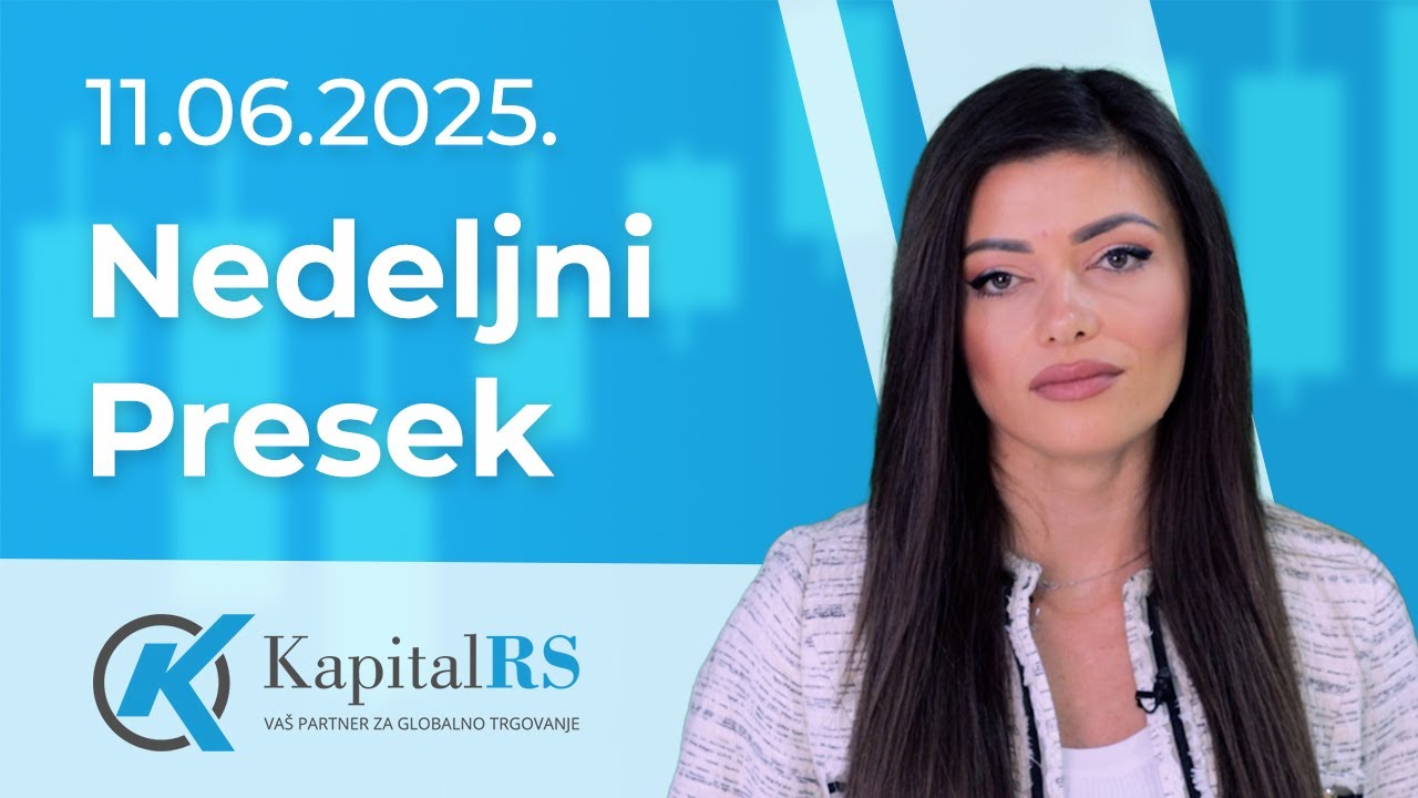 Nedeljni presek cena CFD ugovora na globalnom finansijskom tržištu 11. ...