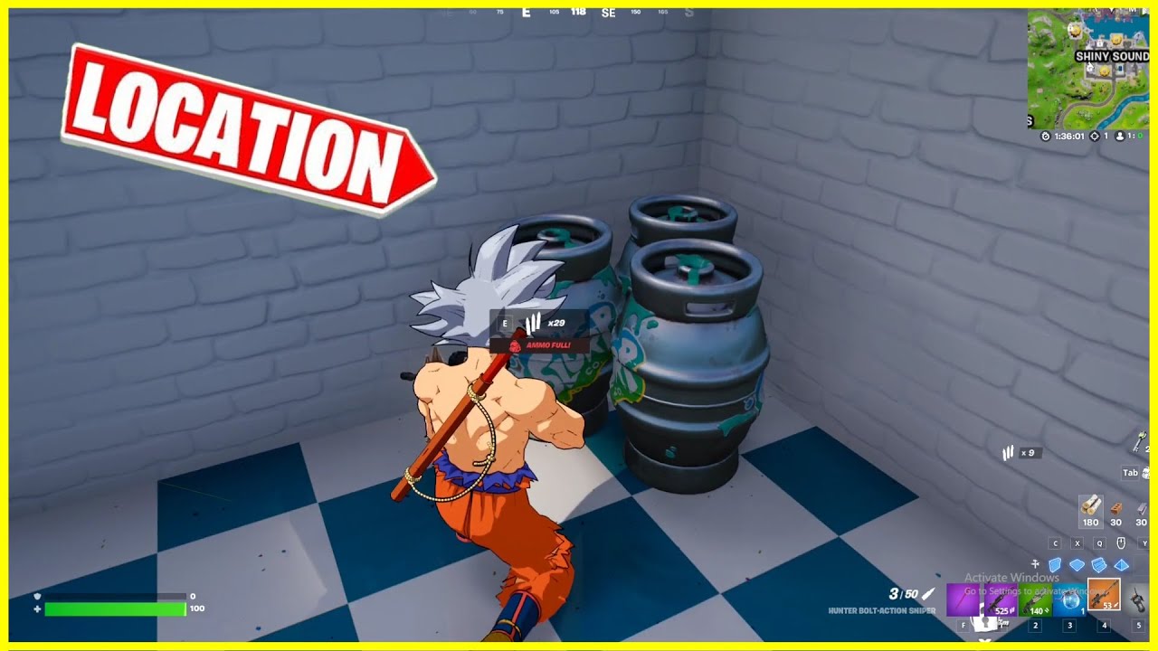 Destroy Slurp Barrels | Fortnite Week 10 Quest - YouTube