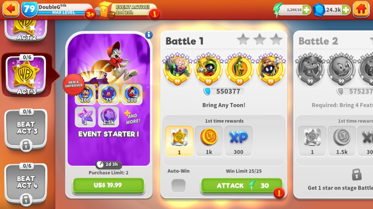 Season 14 Cosmic: WB Charms Campaign: Act 3 | Looney Tunes: World of ...