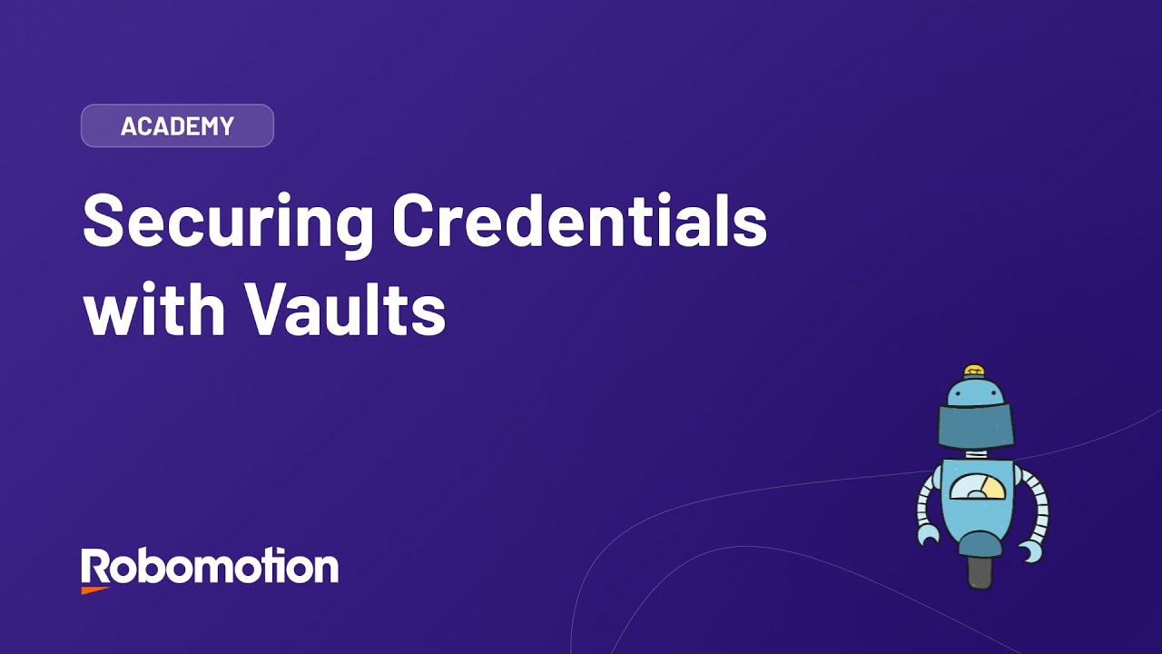 Securing Credentials With Vaults Youtube
