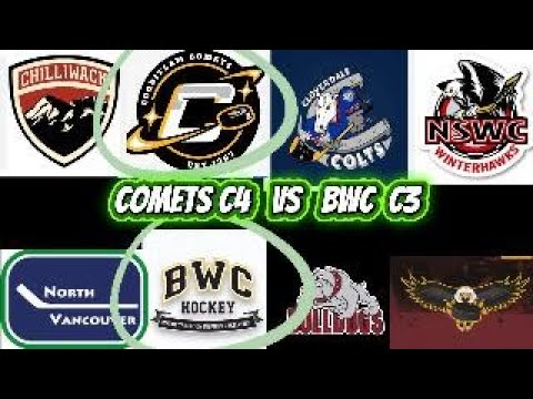 Winter Classic🏒 @Burnaby Club BWC U9 C3 Coquitlam Comets C4 ice hockey ...