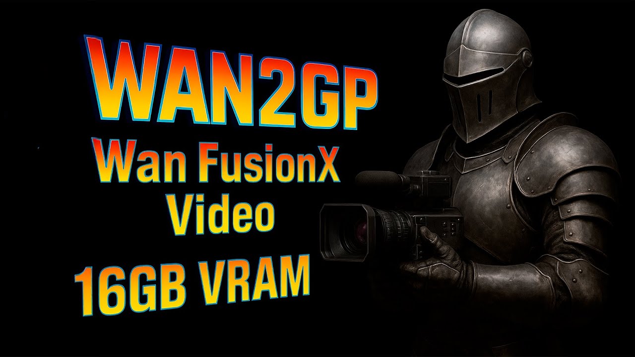 WAN2GP - Wan FusionX, Lora, Wan Vace, Mask редактор. Бесплатный курс - YouTube