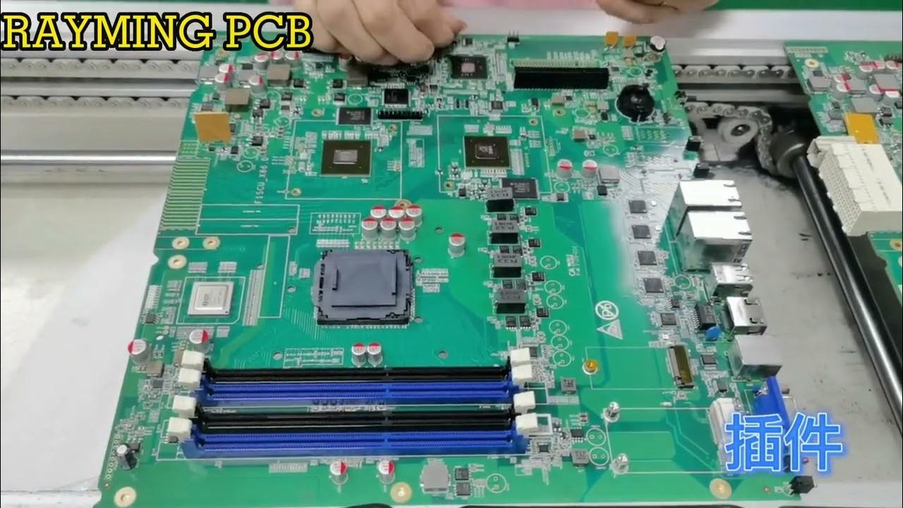 DIP - Motherboard Assembly back-end process | RAYPCB - YouTube