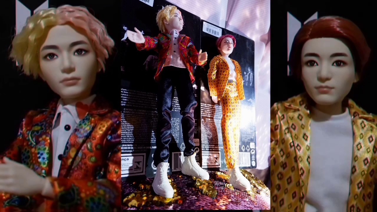 BTS Doll Unboxing - YouTube
