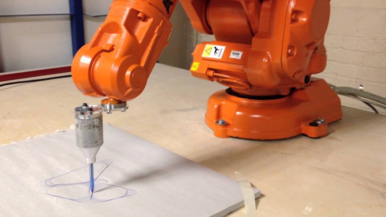 ABB IRB 140 Pen Tool - YouTube