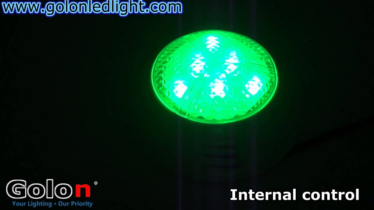 High Power 54W RGB Surface Mounted LED Pool Light IP68 waterproof - YouTube