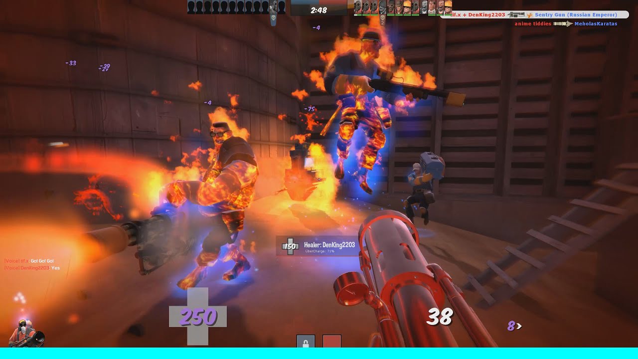 Team Fortress 2 Pyro Gameplay tf2 Dragon's Fury - YouTube
