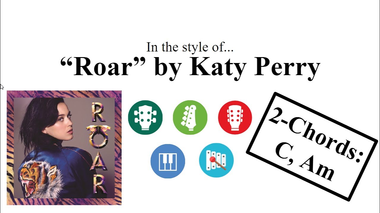Roar by Katy Perry (Modern Band Play-Along) - YouTube