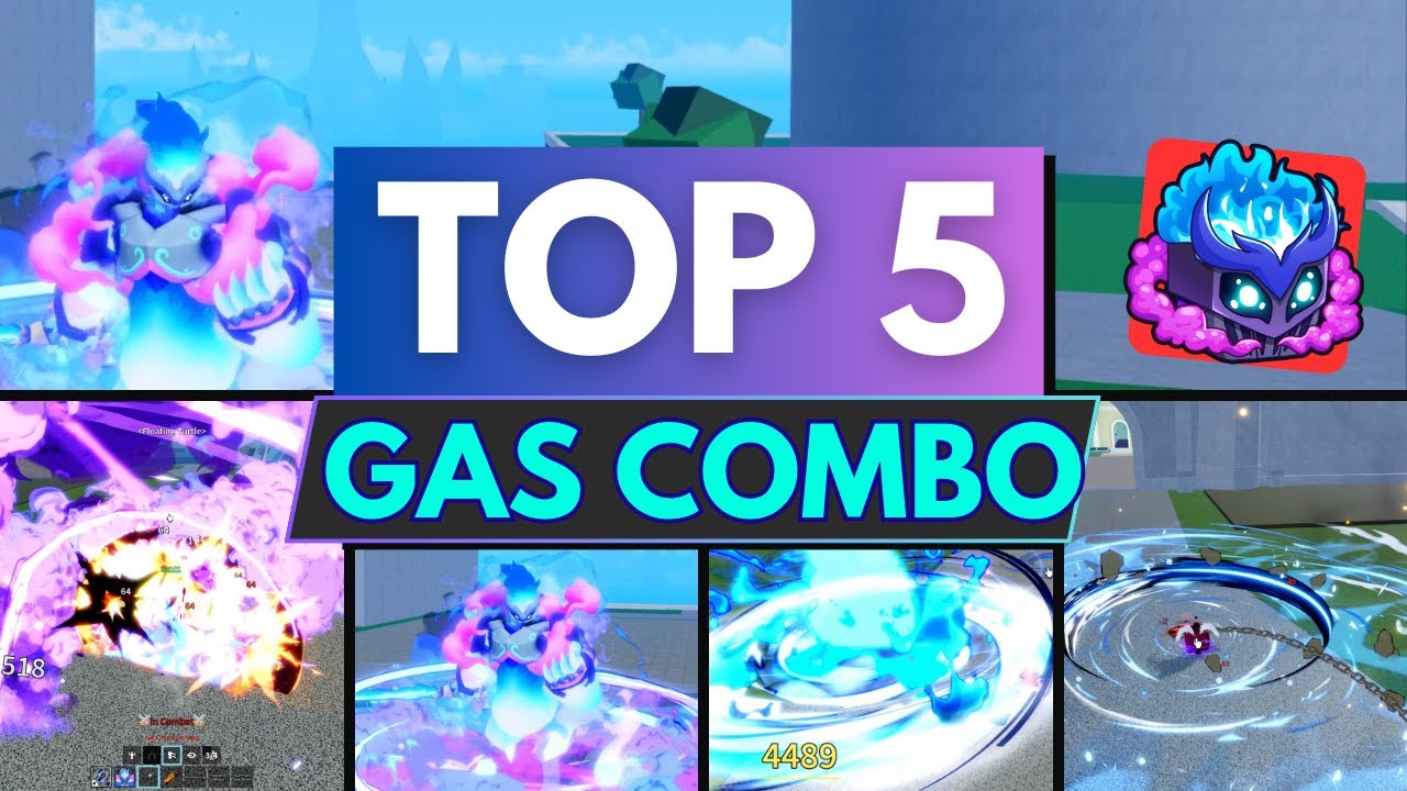Top 5 Best Gas Combo for Beginners in Blox Fruits | East, Fast, One ...