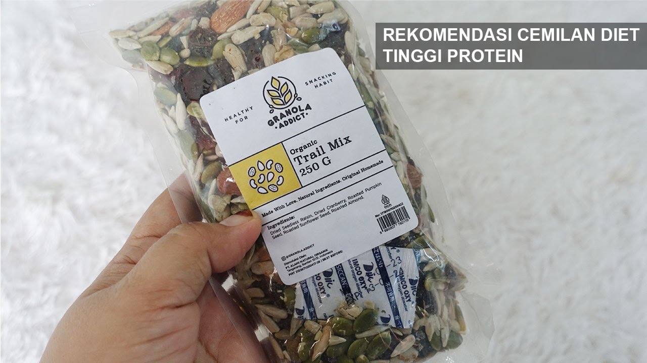 CEMILAN DIET PROTEIN TINGGI TRAIL MIX WAJIB COBA UNTUK DIET BERHASIL # ...
