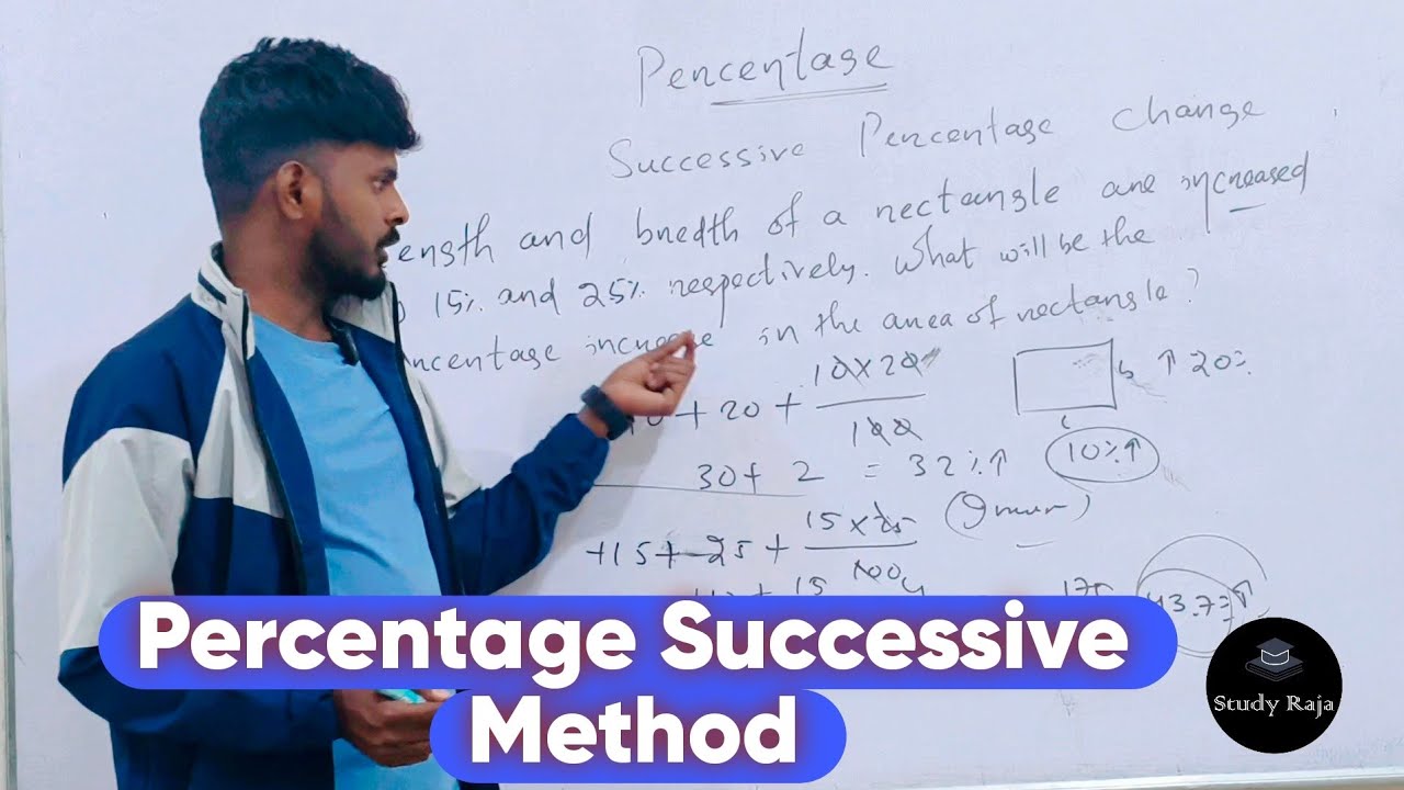 Percentage Successive Method Part -4 l Successive Percentage Method l Percentage l Percentage ...