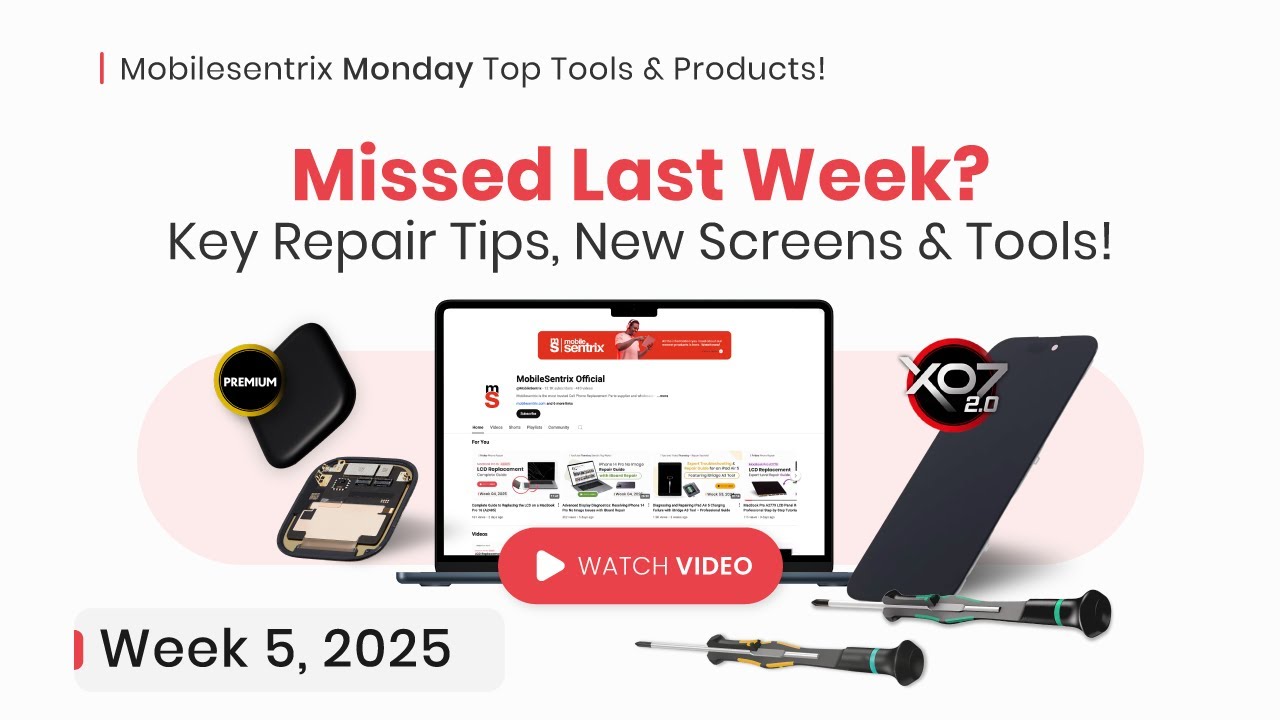 MobileSentrix Weekly Recap: Must-See Tutorials & New Product Arrivals ...