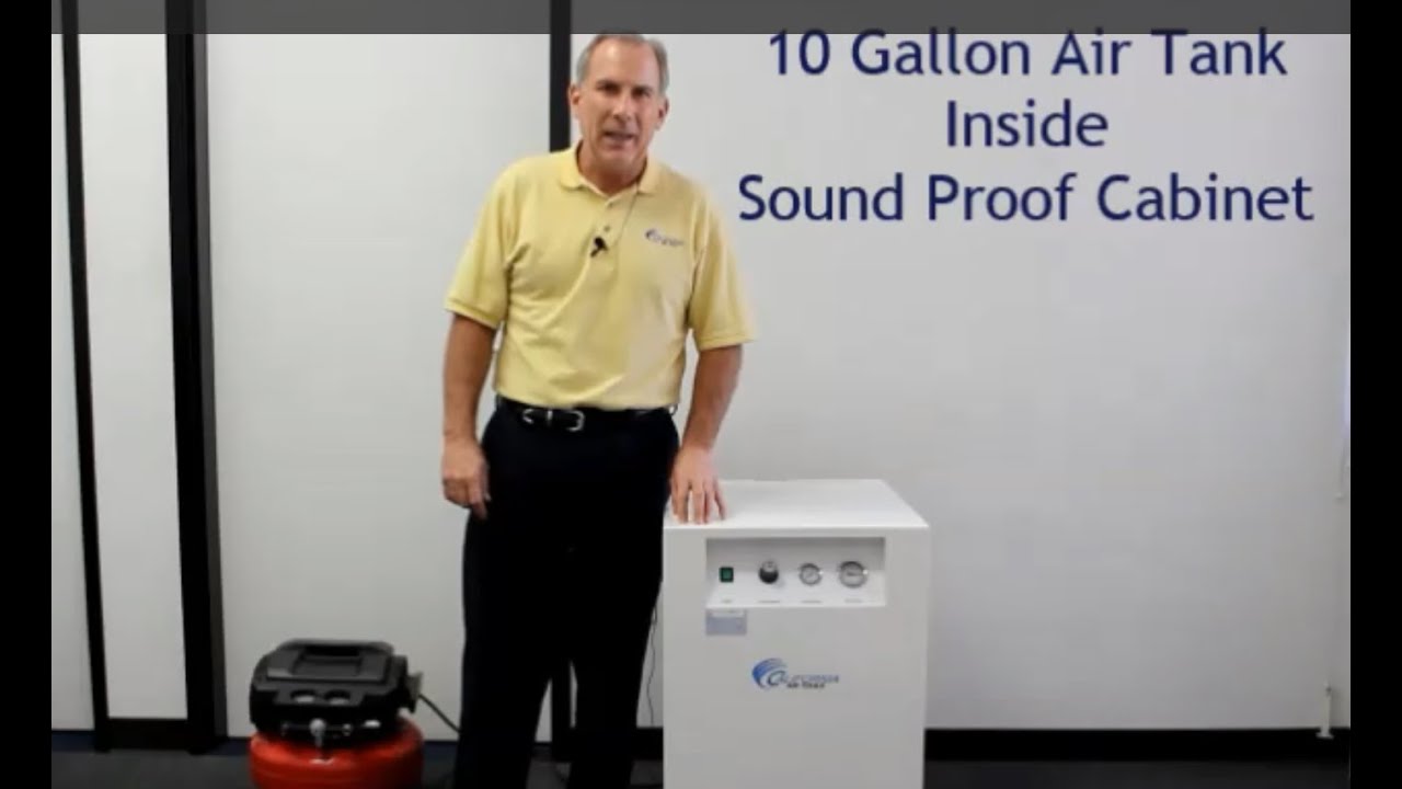 Sound Proof Cabinet Air Compressor - California Air Tools 10020SPCAD ...