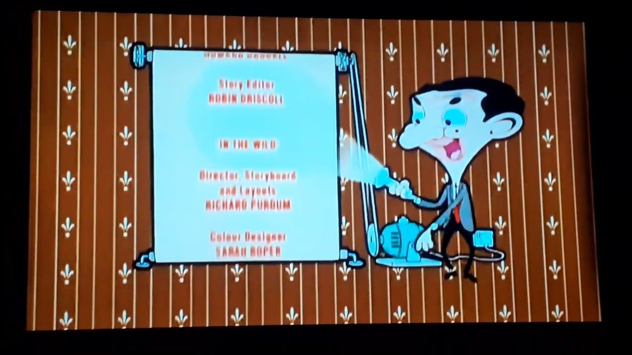 mr bean the animated series end credits pilot found! - YouTube