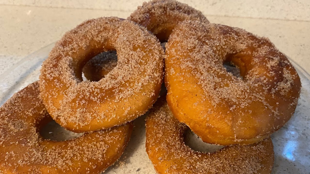 Donas de azúcar caseras / yo te enseño a hacerlas/ no necesitas saber ...