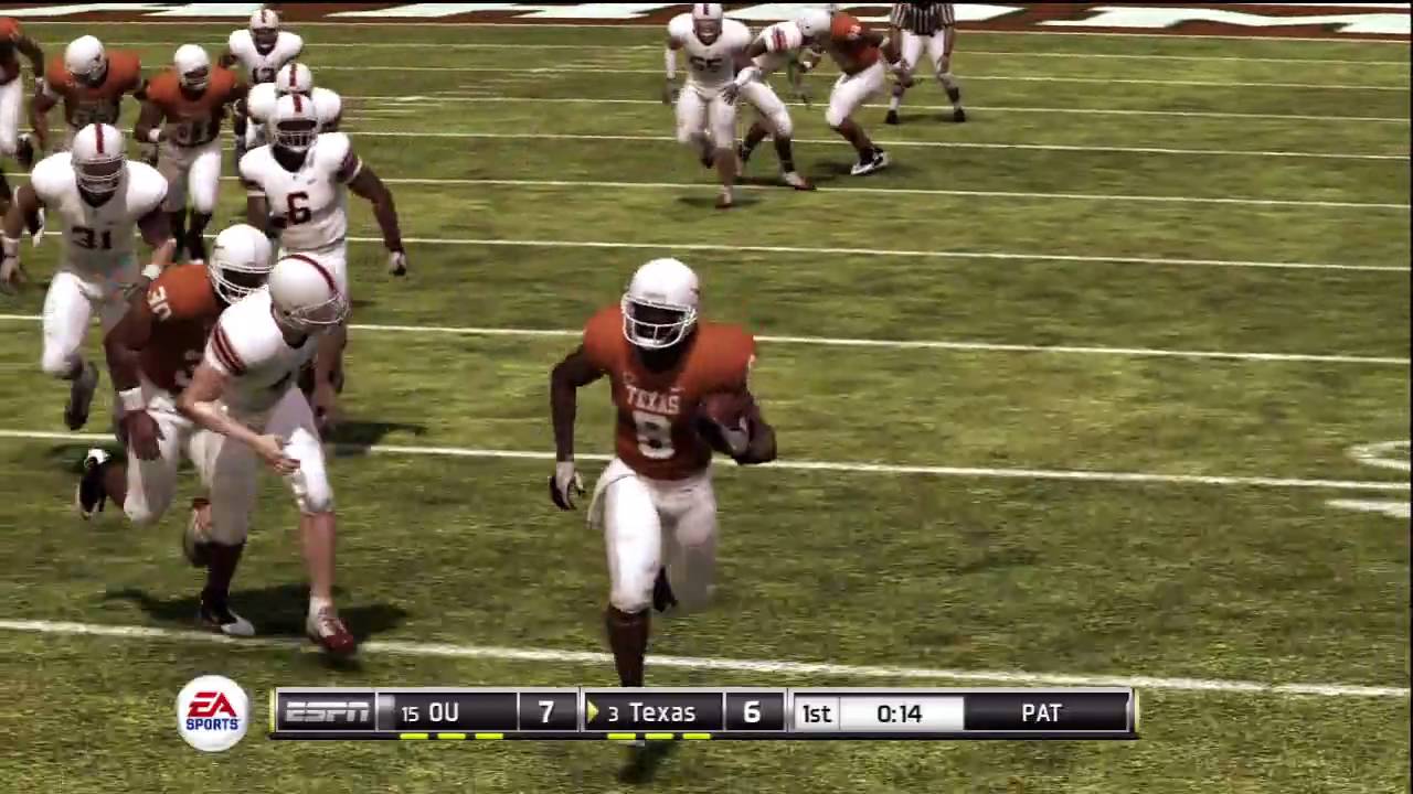 NCAA Football 2011 Kick Return for Touchdown Replay - YouTube