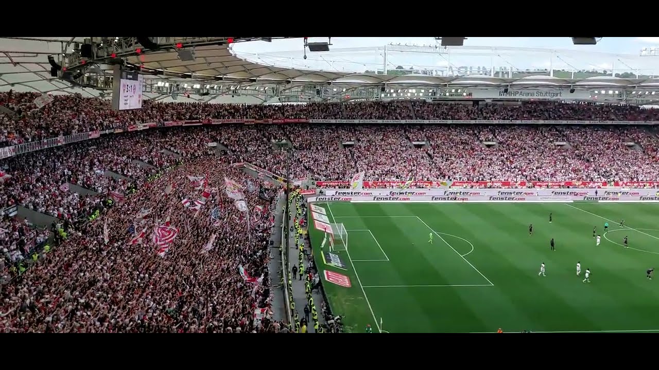 TOR VON SILAS UND GRANDIOSE STIMMUNG IN DER NACHSPIELZEIT!!! VfB ...