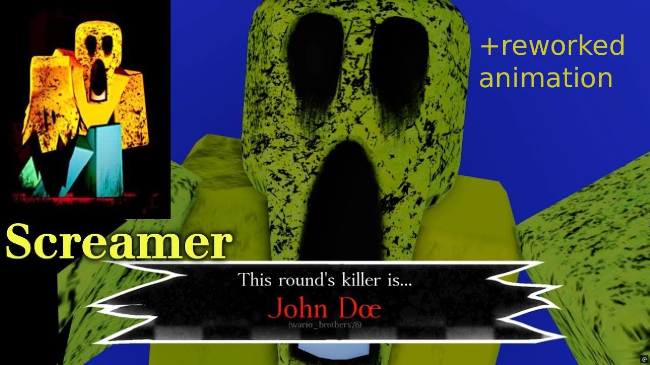 Forsaken screamer john doe (+reworked animation) | bluloz - YouTube