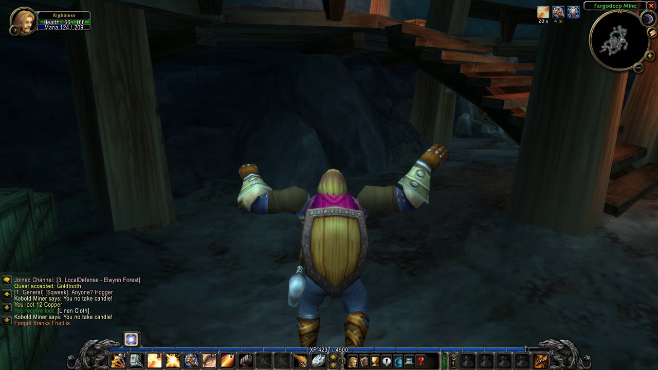 World of Warcraft: Elwynn Forest: Goldtooth - YouTube