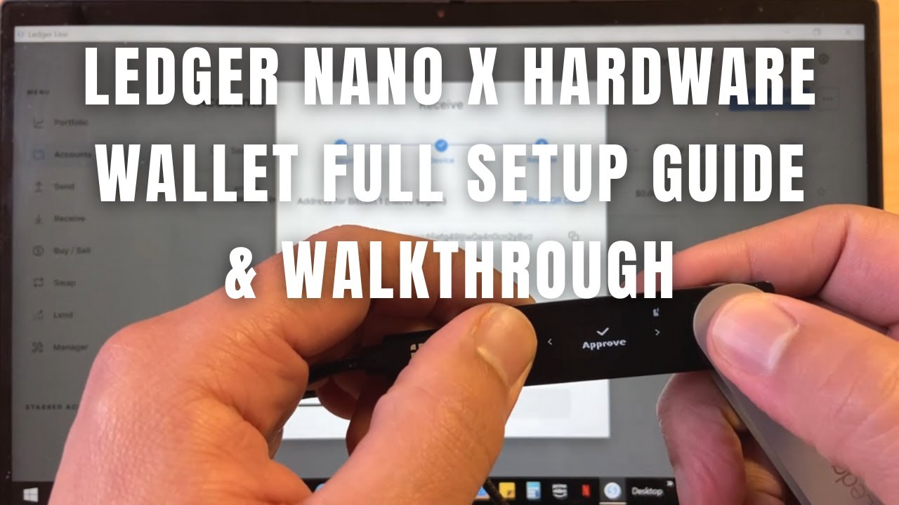 Ledger Nano X Hardware Wallet Full Setup Guide & Walkthrough 2021 - YouTube
