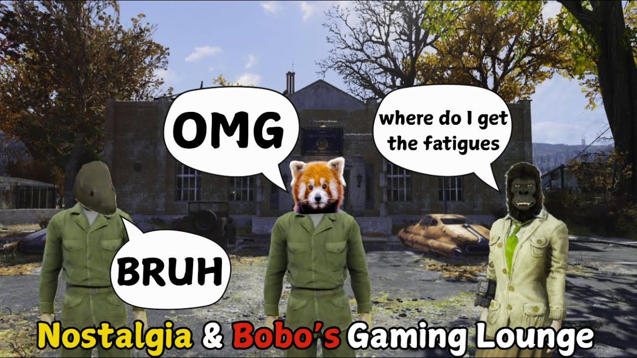 Fallout 76 - Trying to Get Kicked Out of Basic Training - YouTube