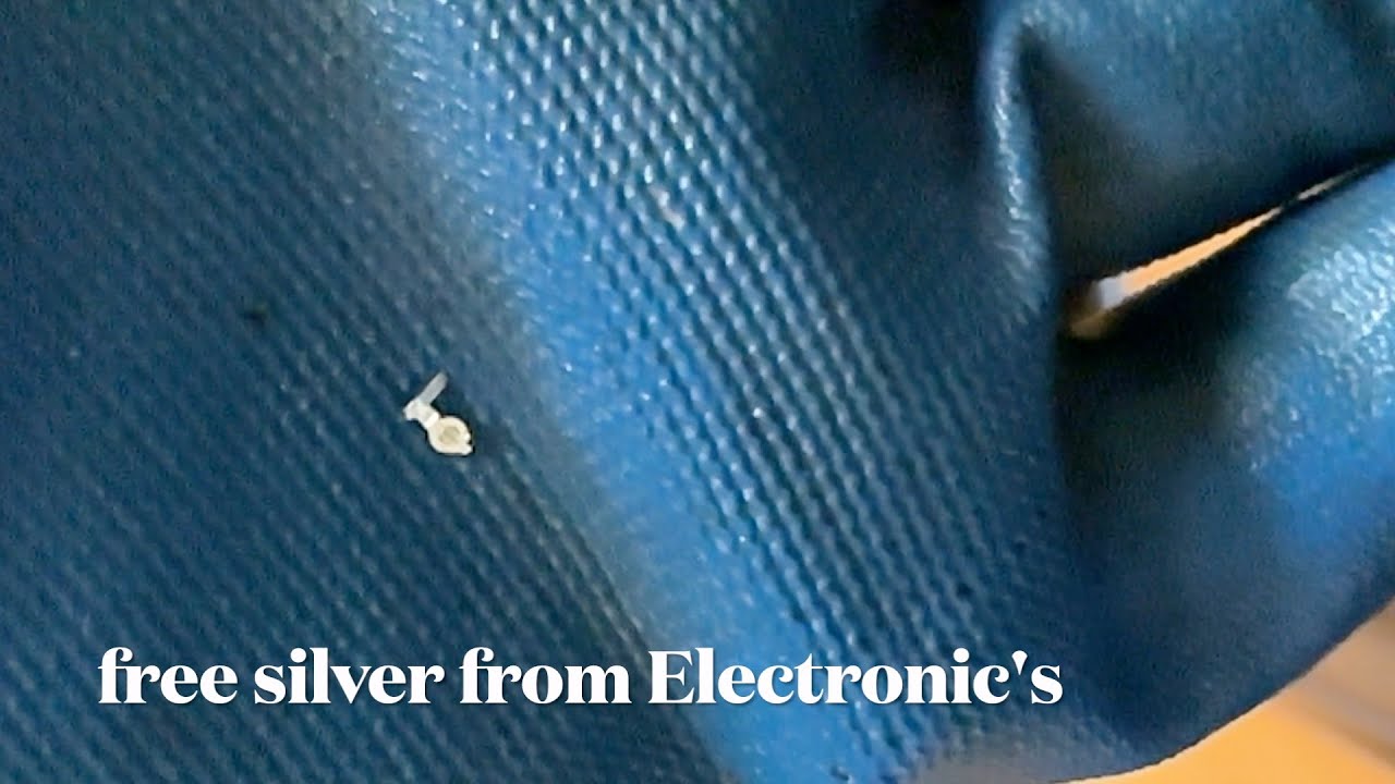 Extracting Silver from oscillators and switches no chemicals with ...