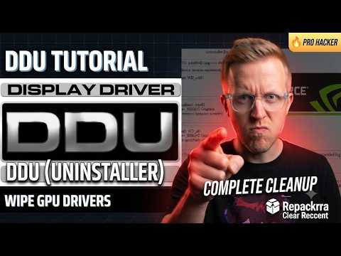 Download & Setup Display Driver Uninstaller (DDU) for PC | Clean GPU Driver Removal
